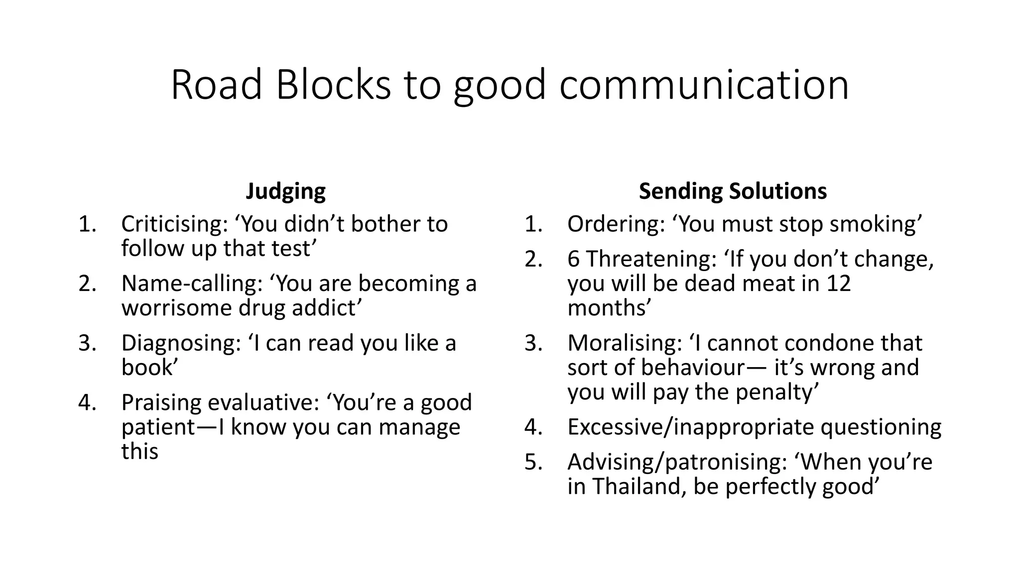 Principles of communication in Healthcare (AETCOM) | PPTX