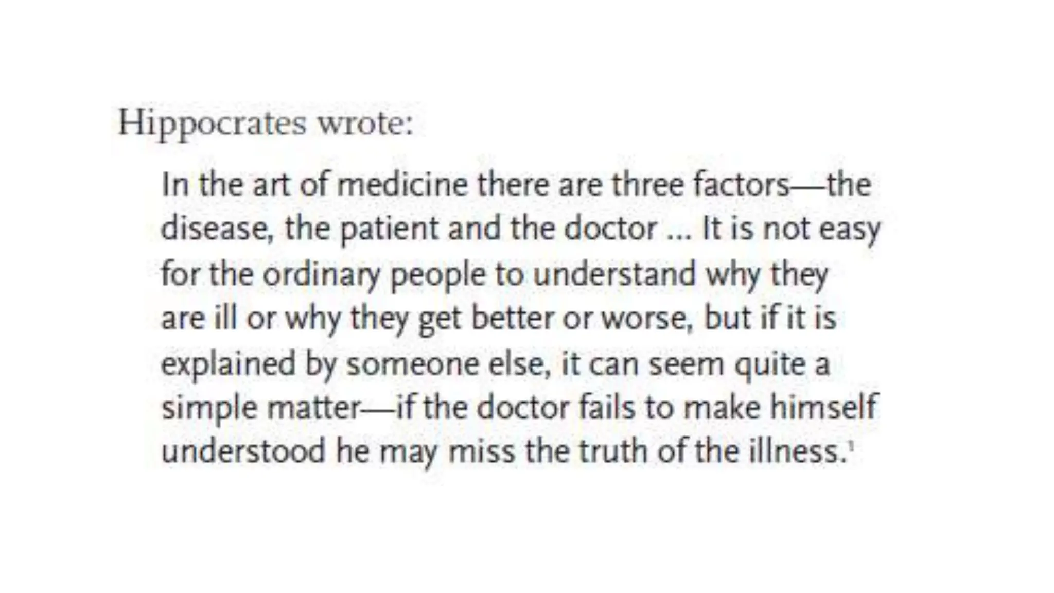 Principles of communication in Healthcare (AETCOM) | PPTX