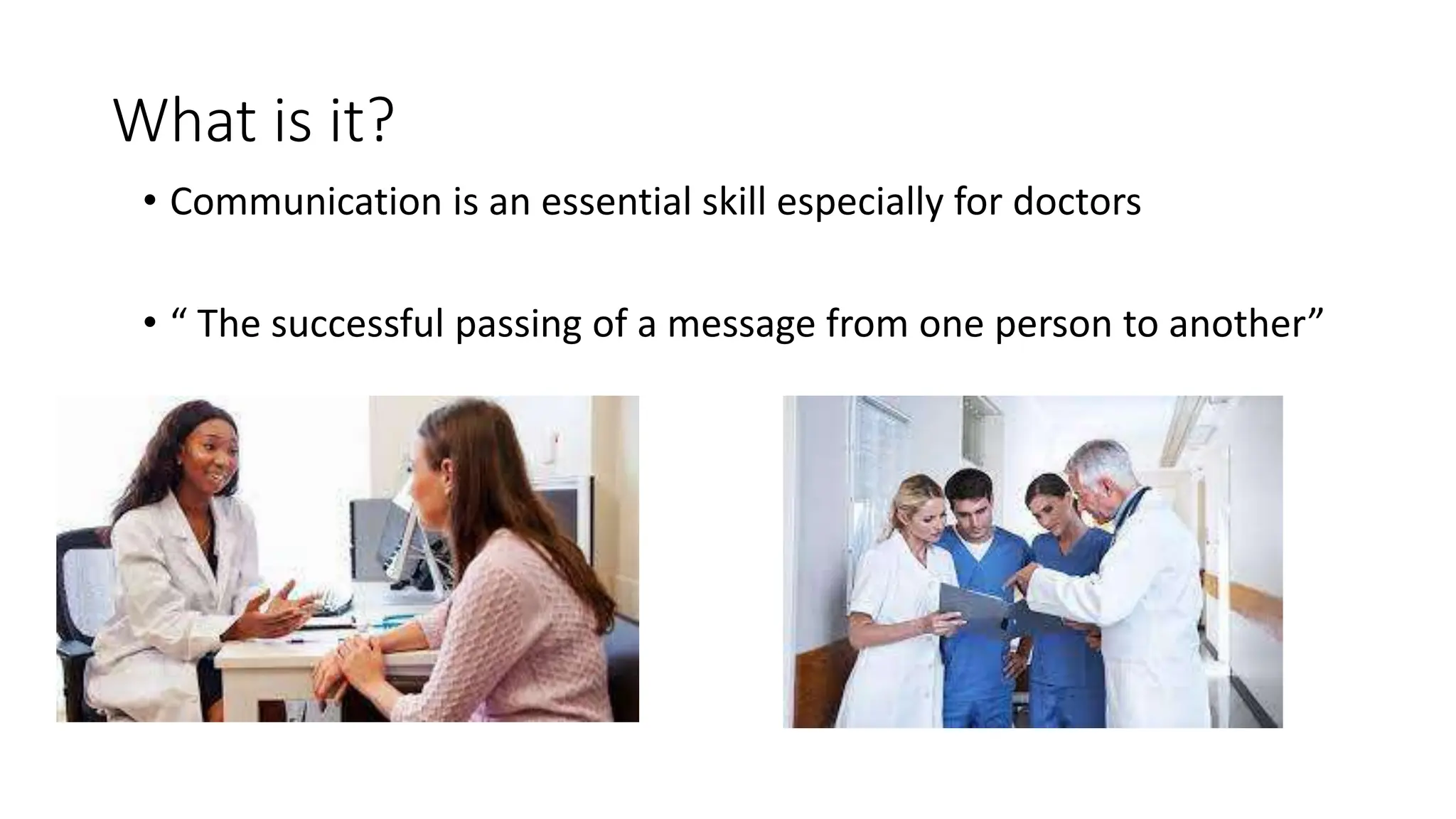 Principles of communication in Healthcare (AETCOM) | PPTX