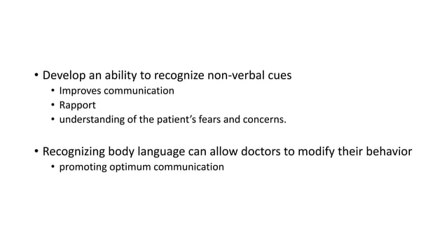 Principles of communication in Healthcare (AETCOM) | PPTX | First Aid | Injuries