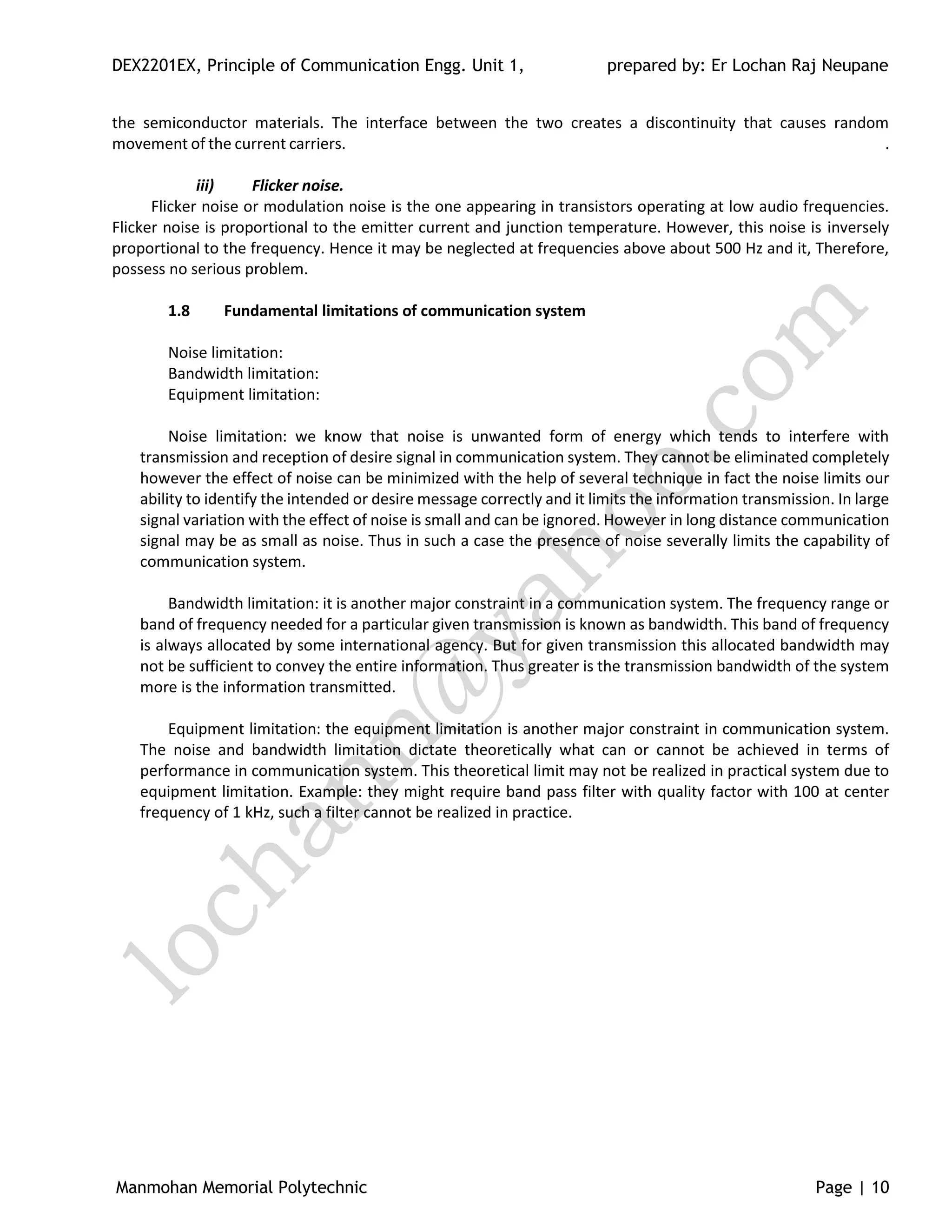 Principles of communication engineering | PDF