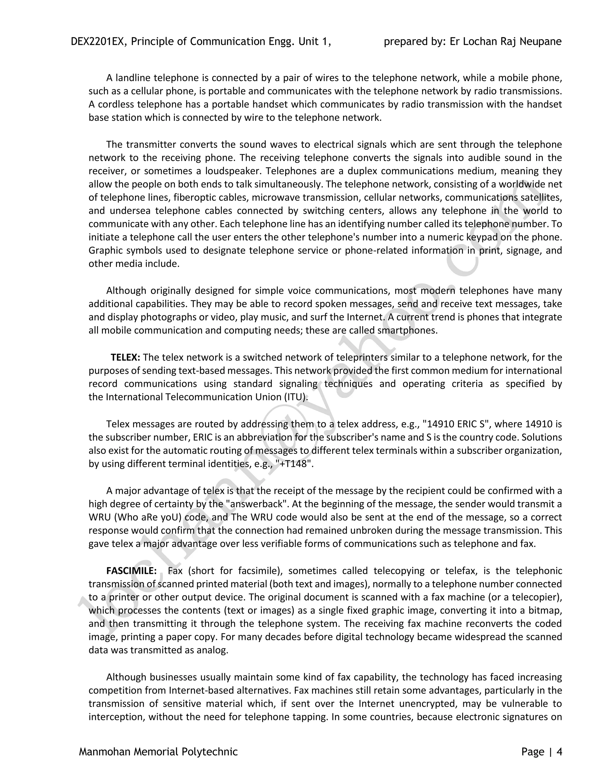 Principles of communication engineering | PDF