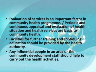 Principles of community health nursing | PPTX