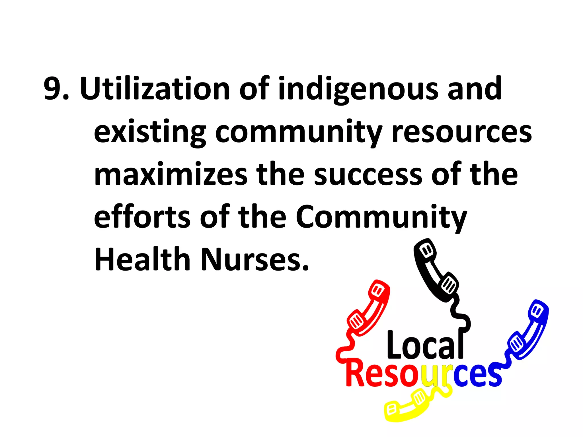 PRINCIPLES OF COMMUNITY HEALTH NURSING | PPTX