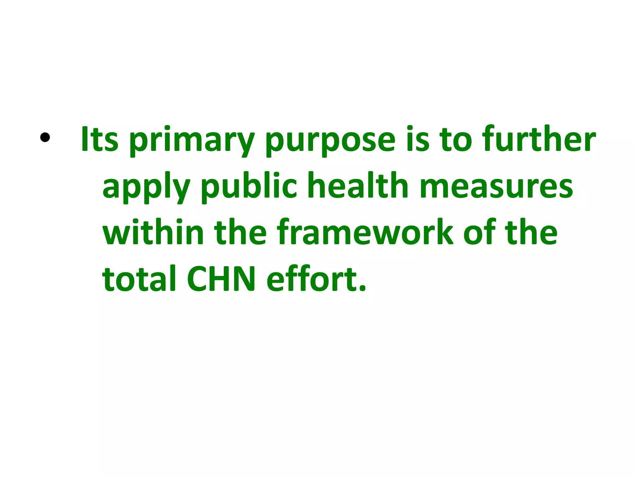 PRINCIPLES OF COMMUNITY HEALTH NURSING | PPTX