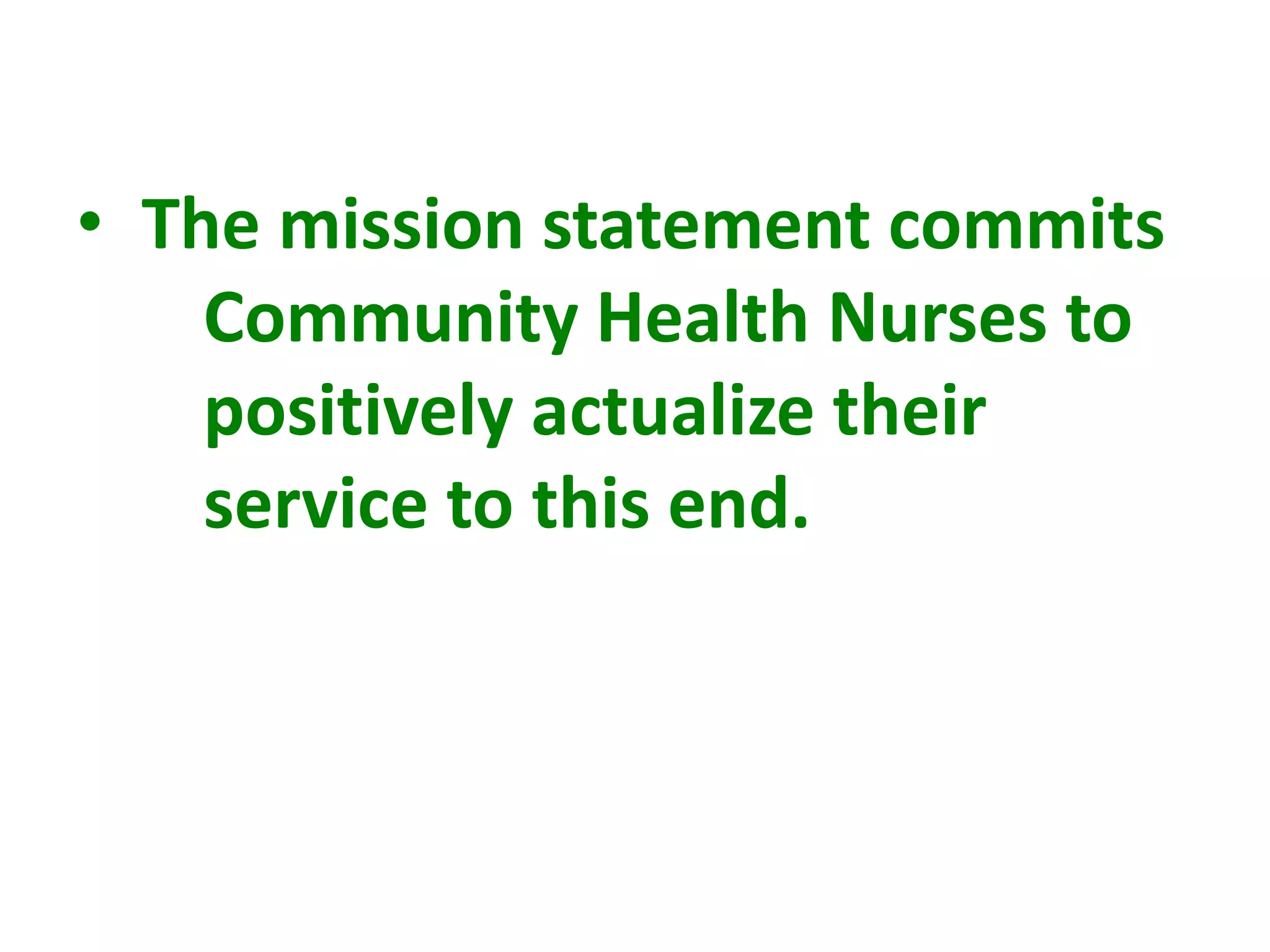 PRINCIPLES OF COMMUNITY HEALTH NURSING | PPTX