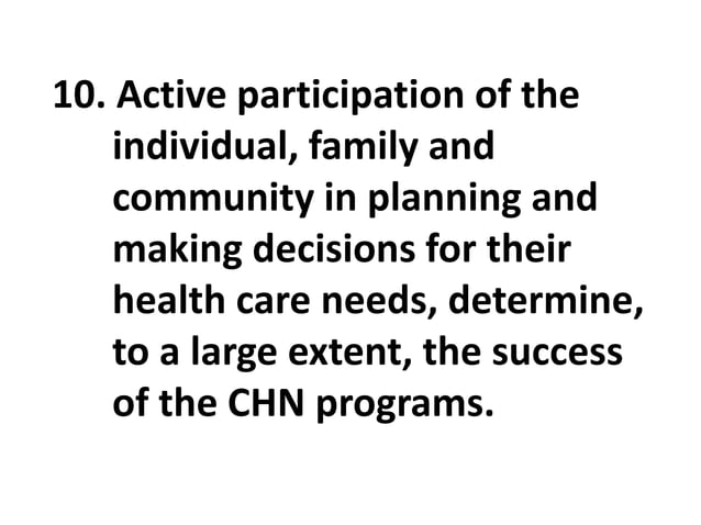 PRINCIPLES OF COMMUNITY HEALTH NURSING | PPTX