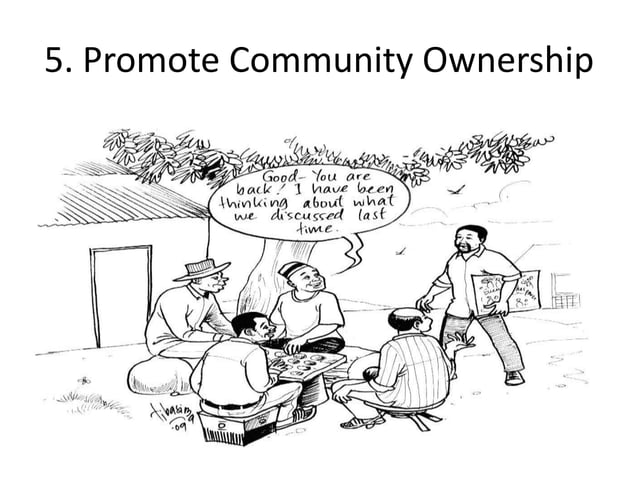 Principles of community mobilization | PPTX