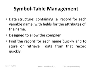 Principles of compiler design | PPT