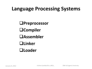 Principles of compiler design | PPT