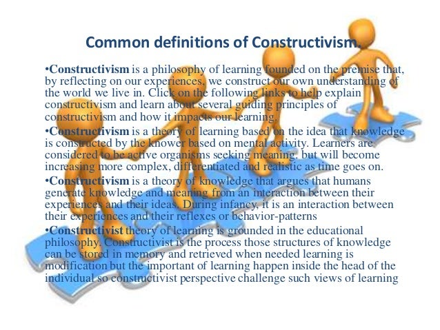 Principles of constructivism