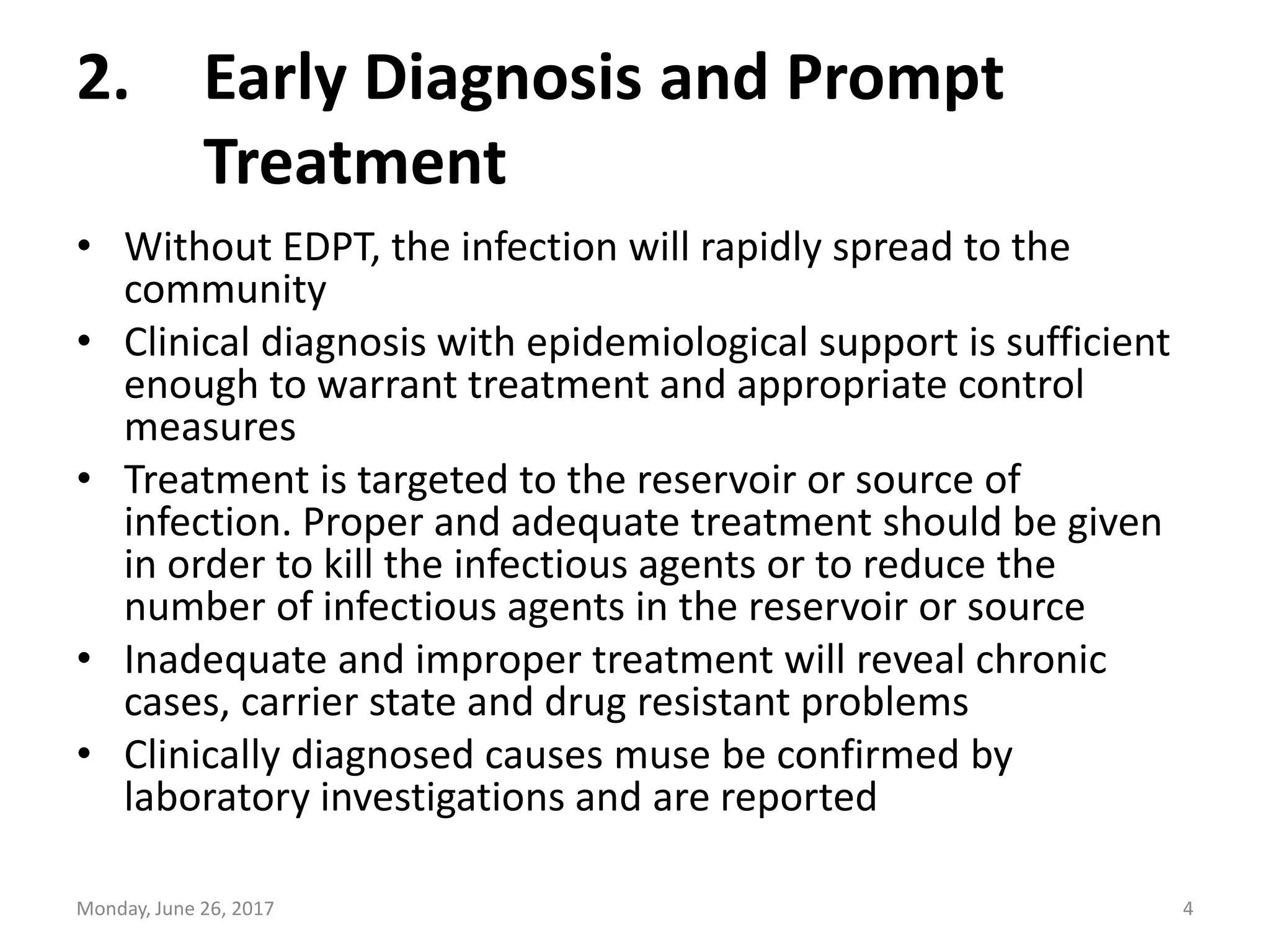 Principles of control of communicable diseases dr.wah