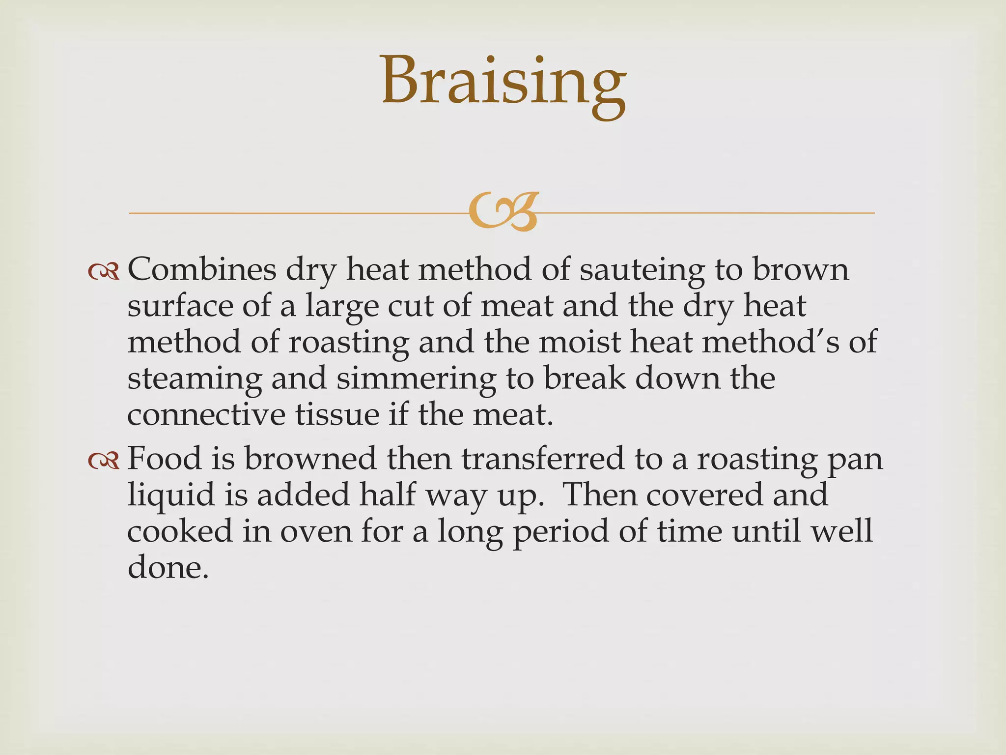 Principles of cooking | PPTX