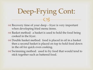 Principles of cooking | PPTX