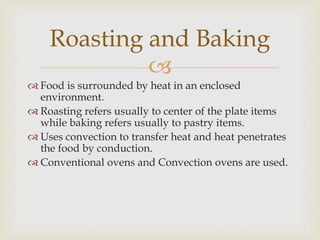 Principles of cooking | PPTX