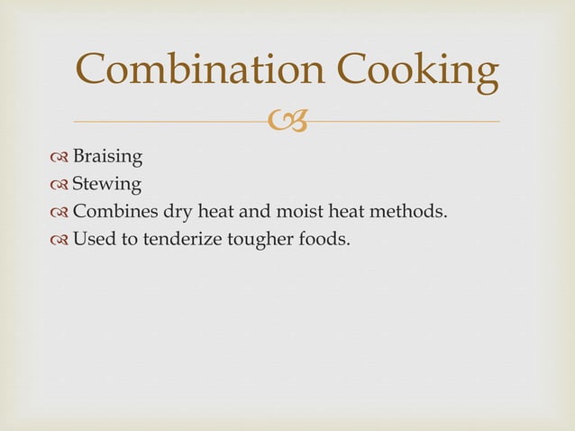 Principles of cooking | PPTX
