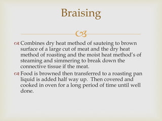 Principles of cooking | PPTX