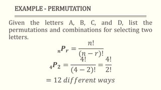 PRINCIPLES OF COUNTING AND THEORIES OF PROBABILITY.pptx