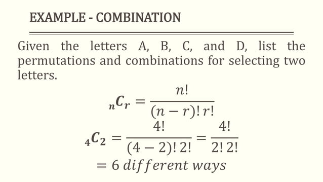 PRINCIPLES OF COUNTING AND THEORIES OF PROBABILITY.pptx