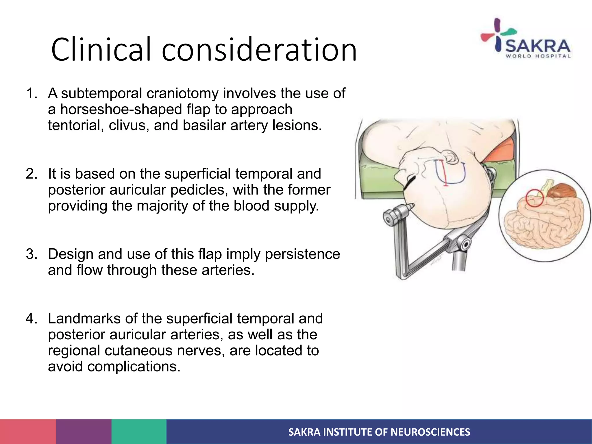Principles of craniotomy flaps | PPTX