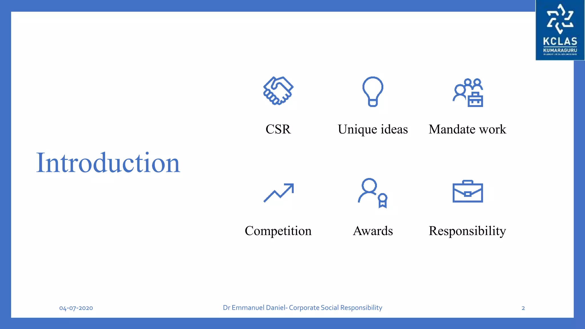 The Principles of CSR | PPTX