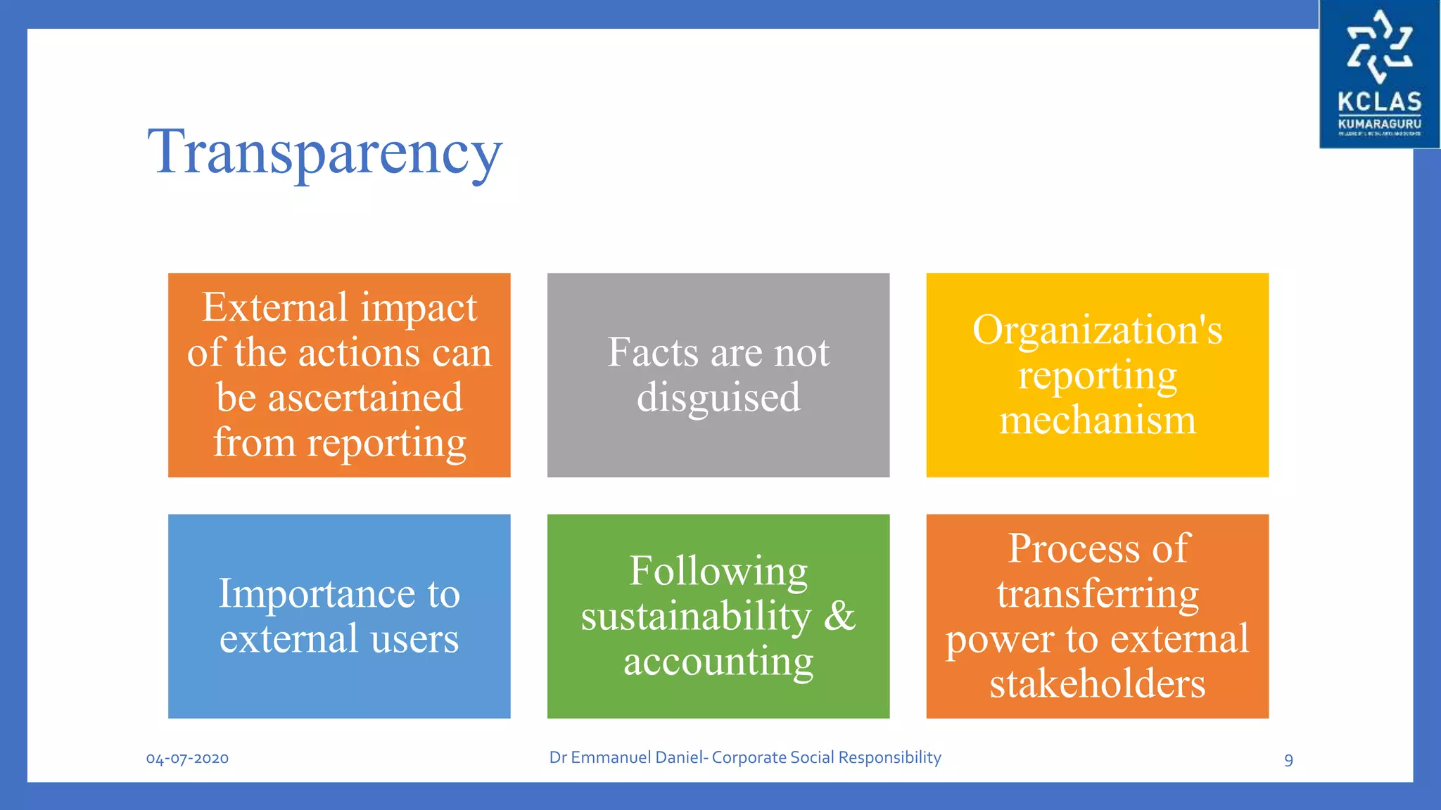 The Principles of CSR | PPTX