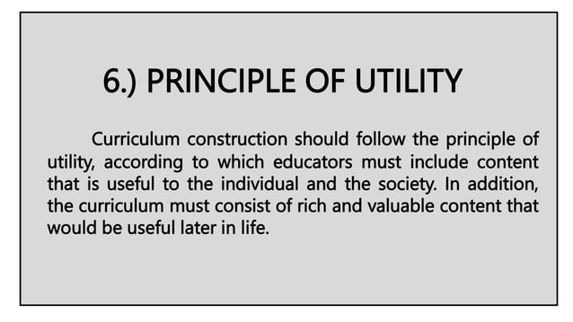 PRINCIPLES OF CURRICULUM DEVELOPMENT IN THE SECONDARY LEVEL (1).pptx ...
