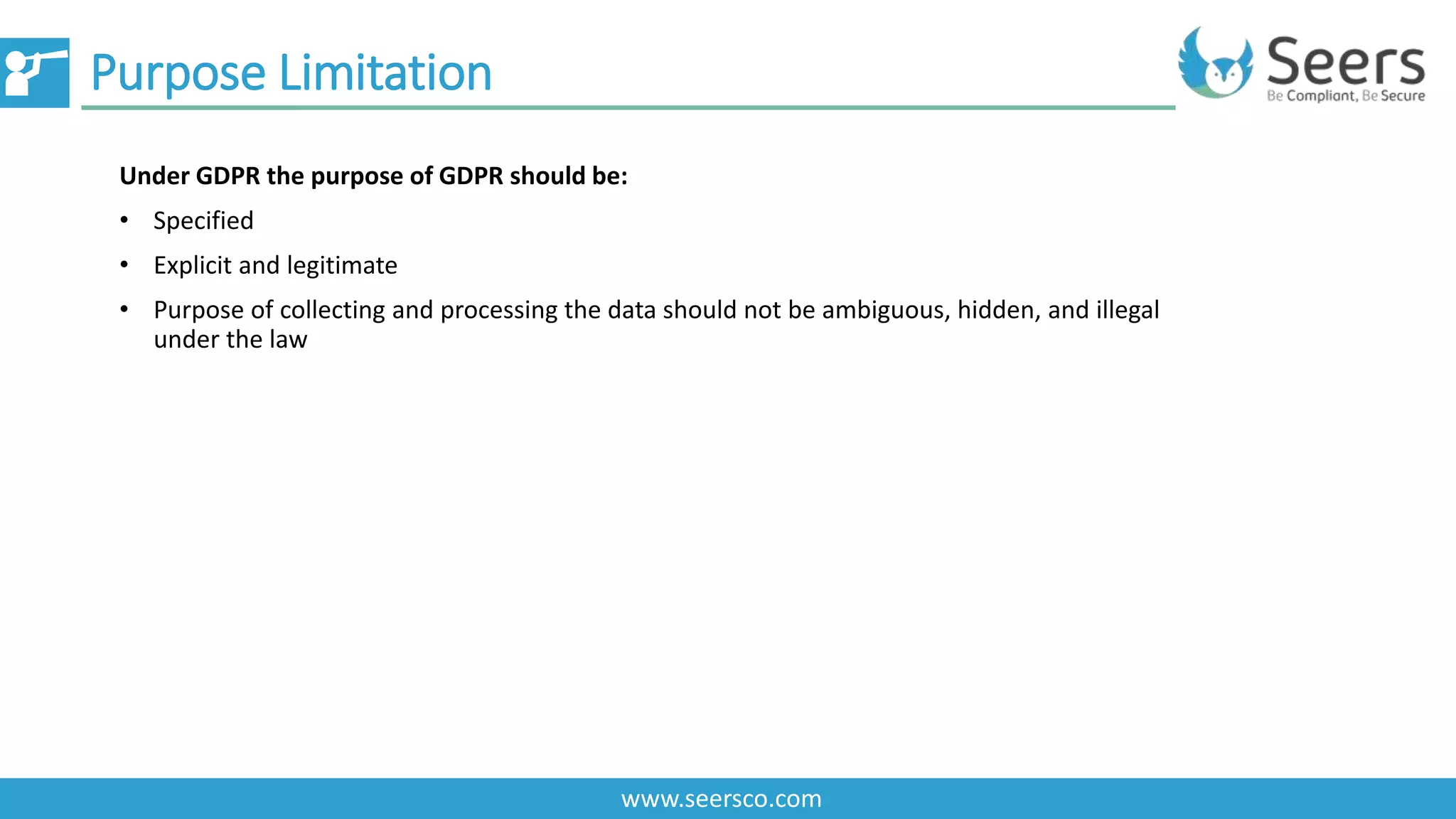 Principles of Data Protection | PPTX