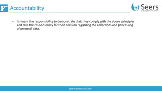 Principles of Data Protection | PPTX