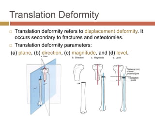 Principles of deformity correction | PPTX