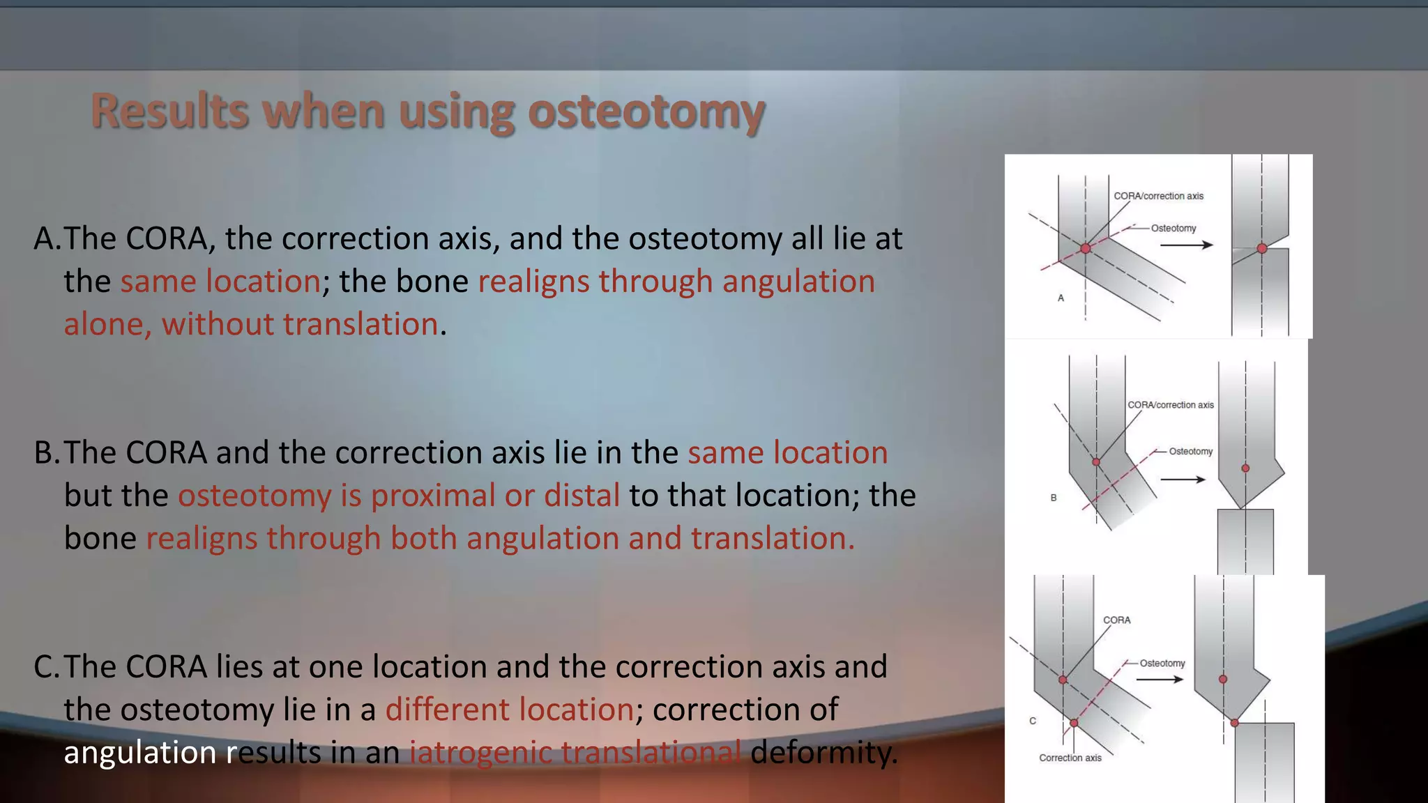 Principles of deformity correction | PPTX