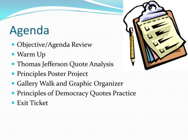 Principles of Democracy | PPTX