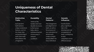 Principles of dental identification- forensic odontology/ Dr Namira ...
