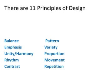 Principles of Design - 1 | PPTX