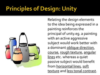 Principles of design | PPTX