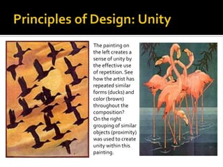 Principles of design | PPTX