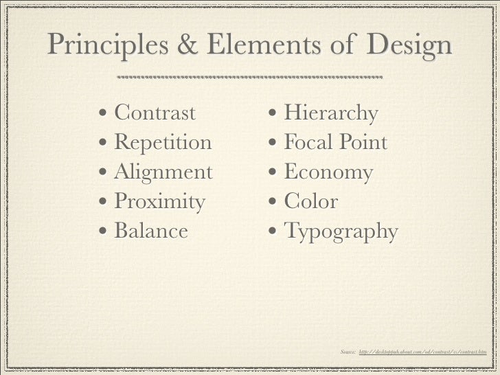 10 Basic Principles And Elements of Graphic Design