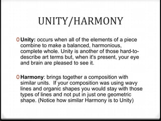 Principles of design | PPT