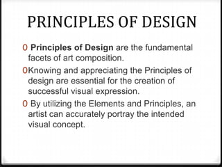 Principles of design | PPT