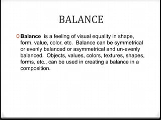 Principles of design | PPT