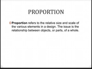 Principles of design | PPT