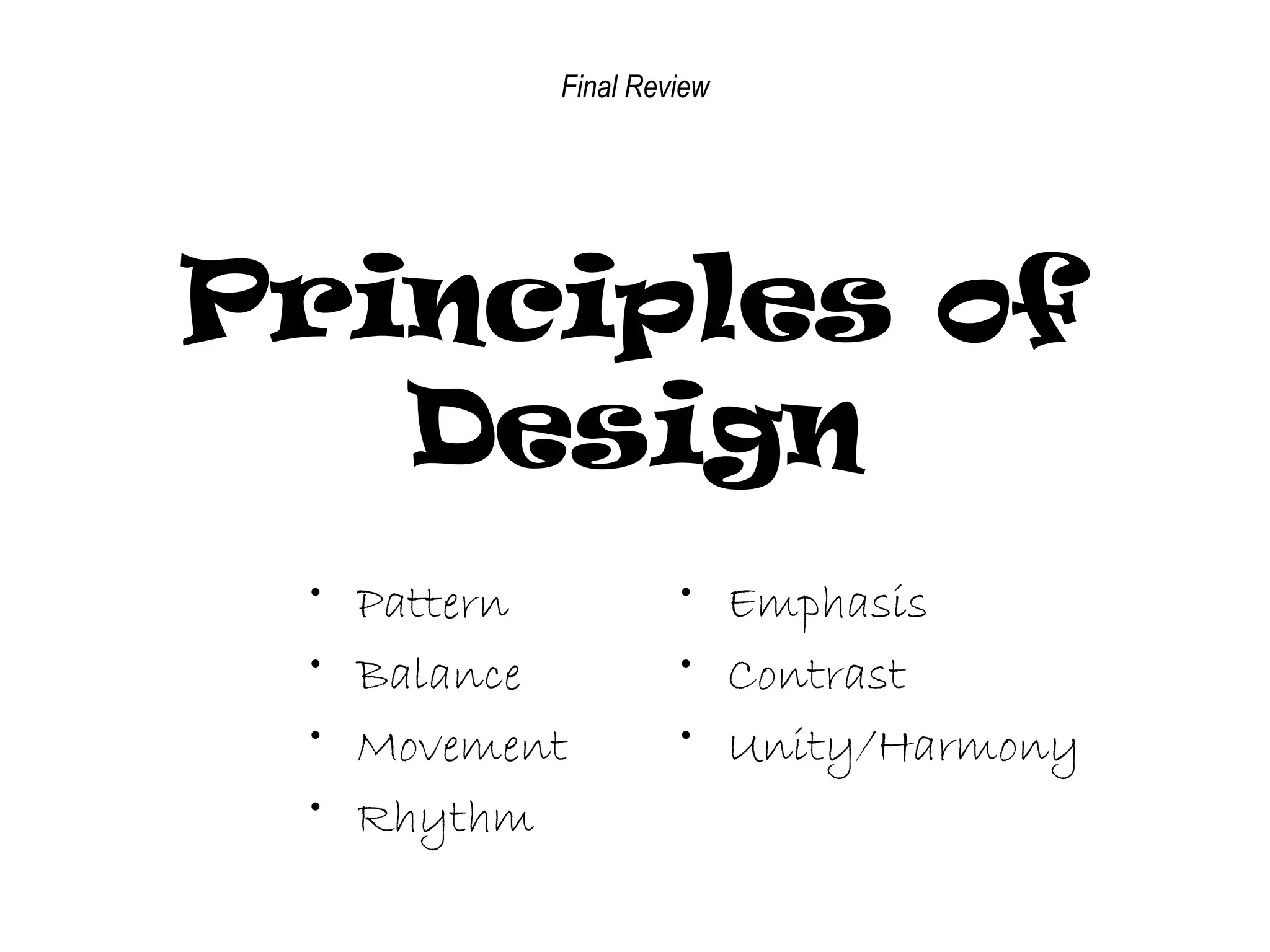 Principles of Design | PPT