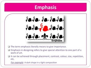 Week 1 Elements and Principels of Design | PPTX