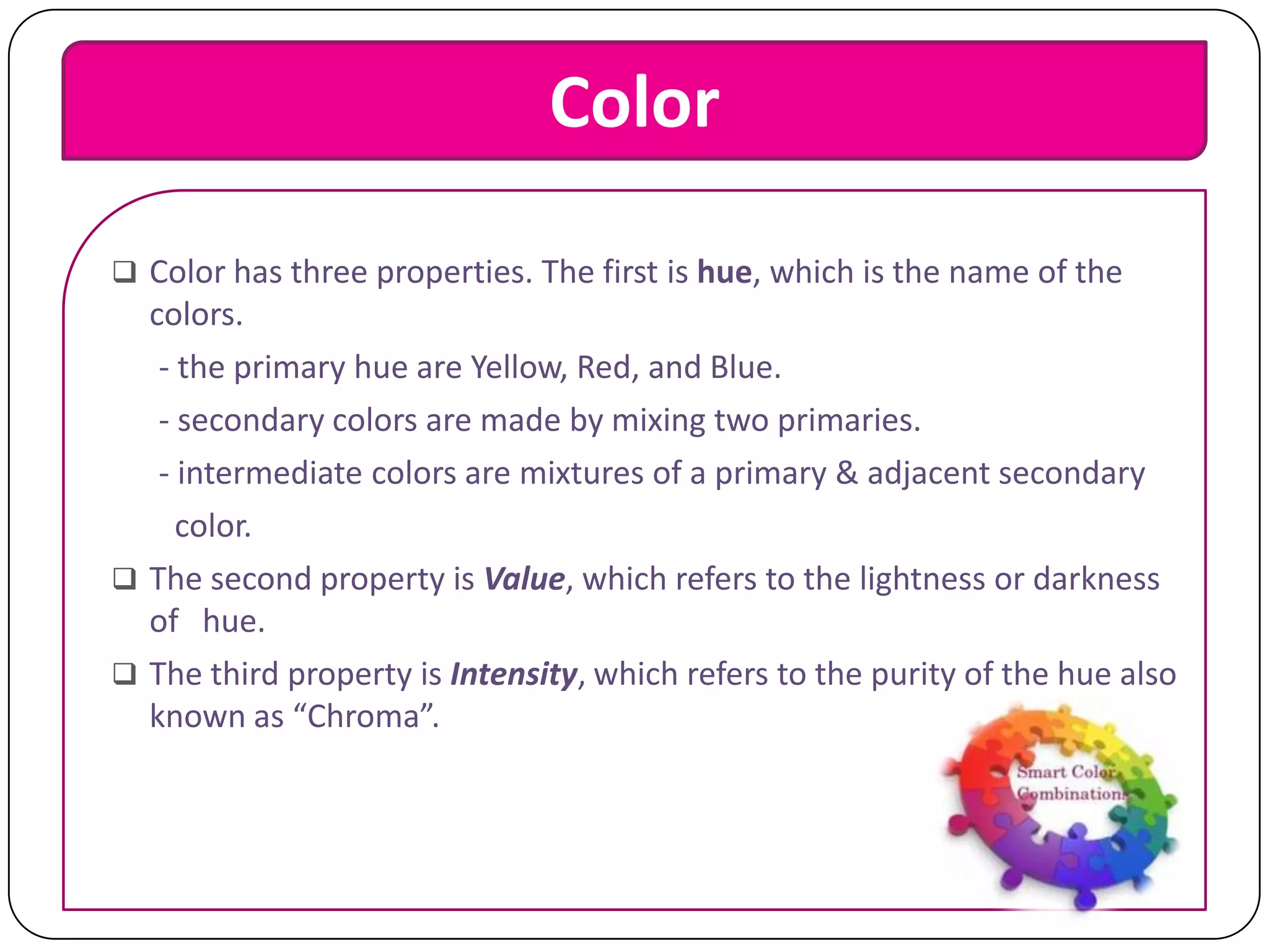 Elements and Principles of Design | PPTX
