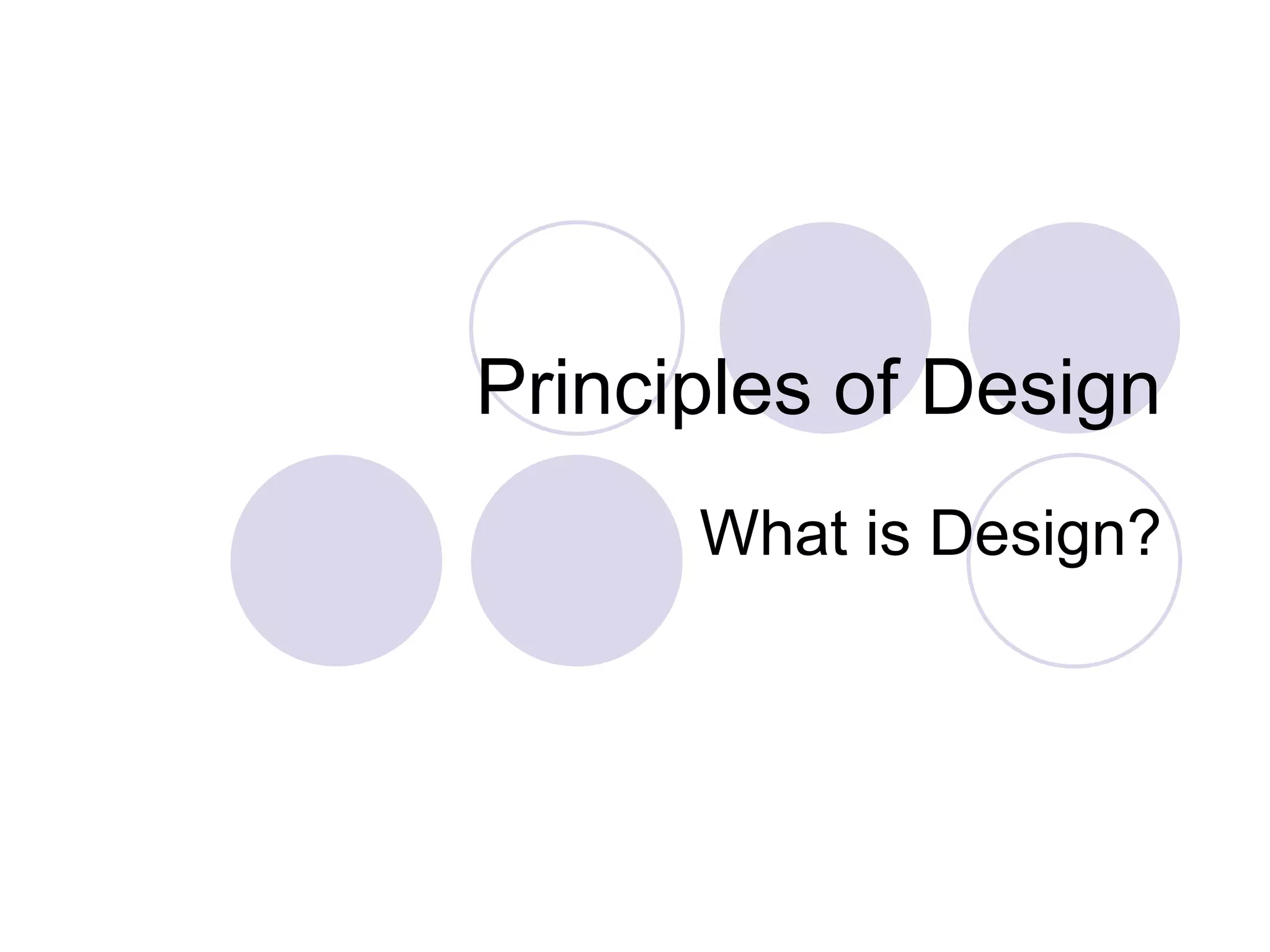 Principles of design | PPT