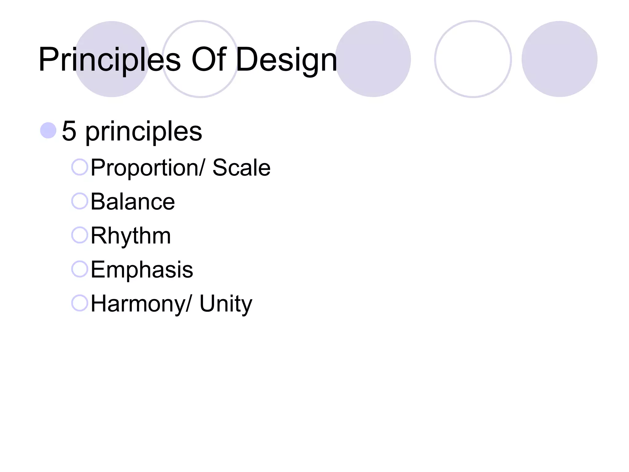 Principles of design | PPT