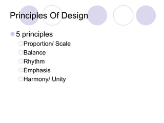 Principles of design | PPT