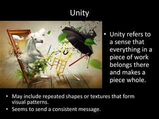 Principles of design | PPTX | Design | Fine Art