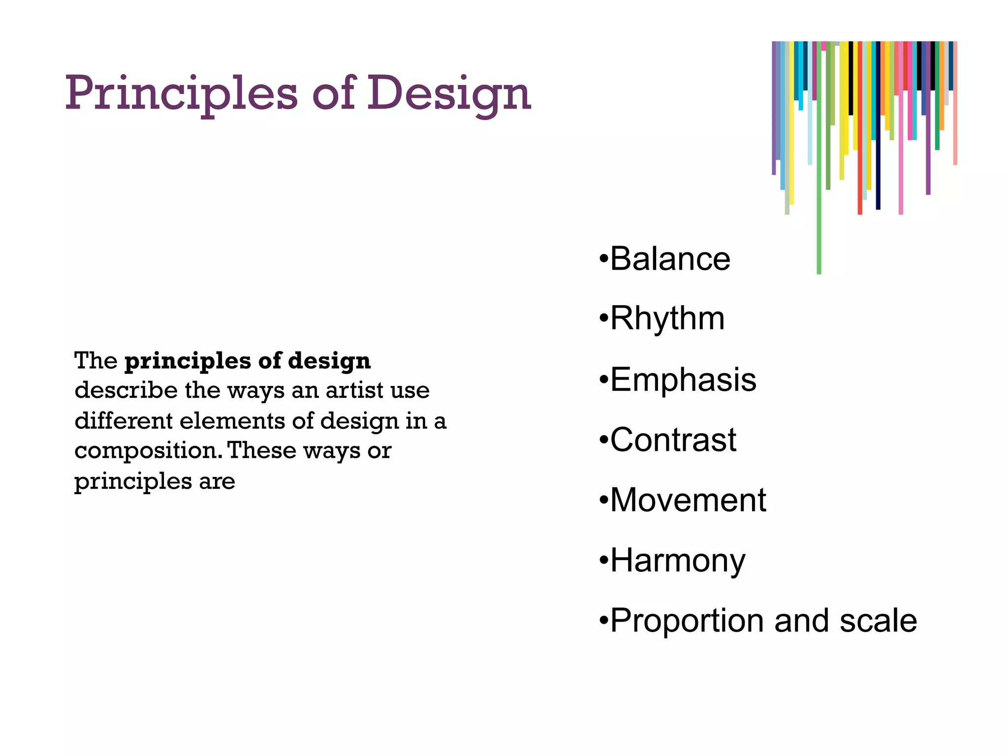 Principles of design | PDF