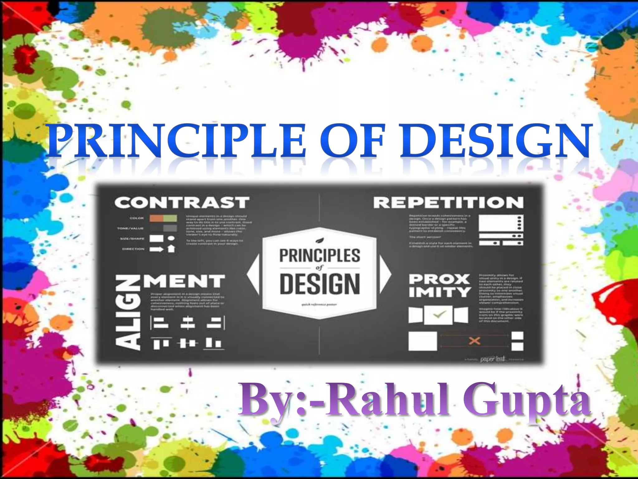 Principle of design | PPTX